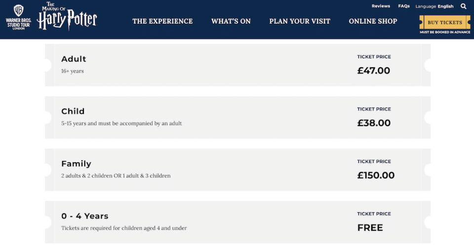 Visiting the Harry Potter Studio Tour in London: What You Need to Know