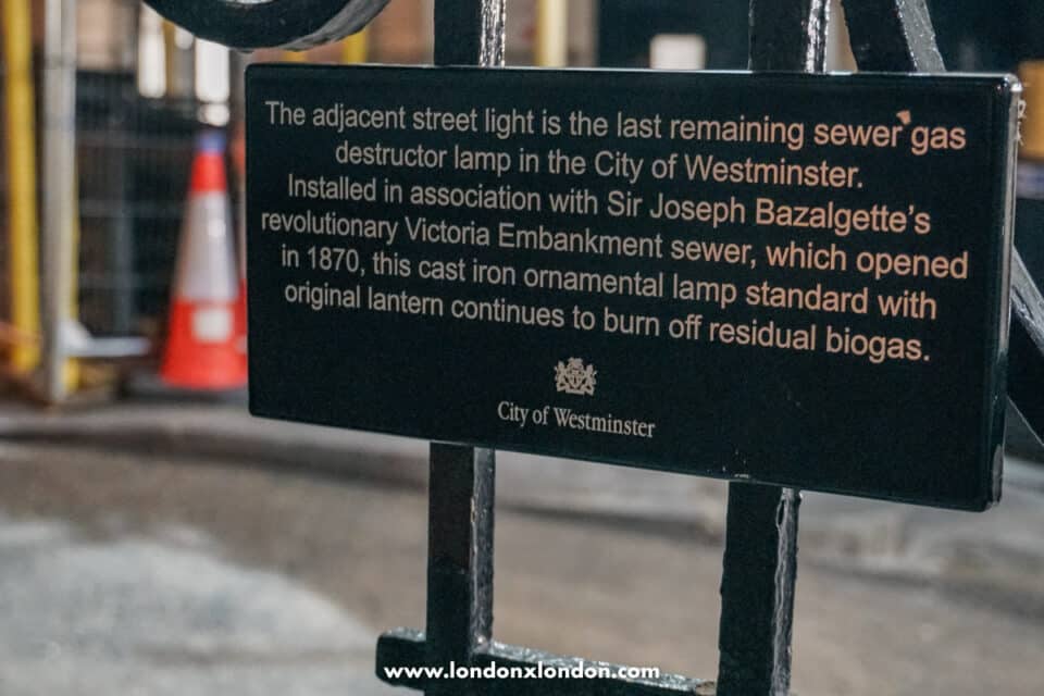 The Story of London’s Sewer-Powered Gas Lamp — London x London