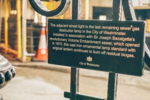 London’s Sewer Gas Destructor Lamp I Carting Lane — London x London