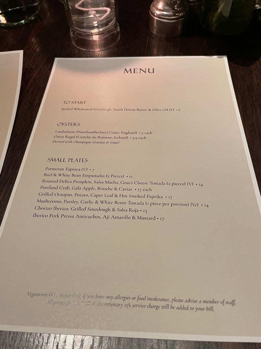 Dining At: YOPO, Fitzrovia — London x London