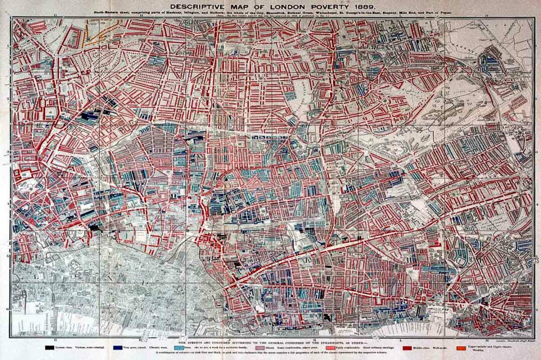 Charles Booth London Poverty Maps — London x London
