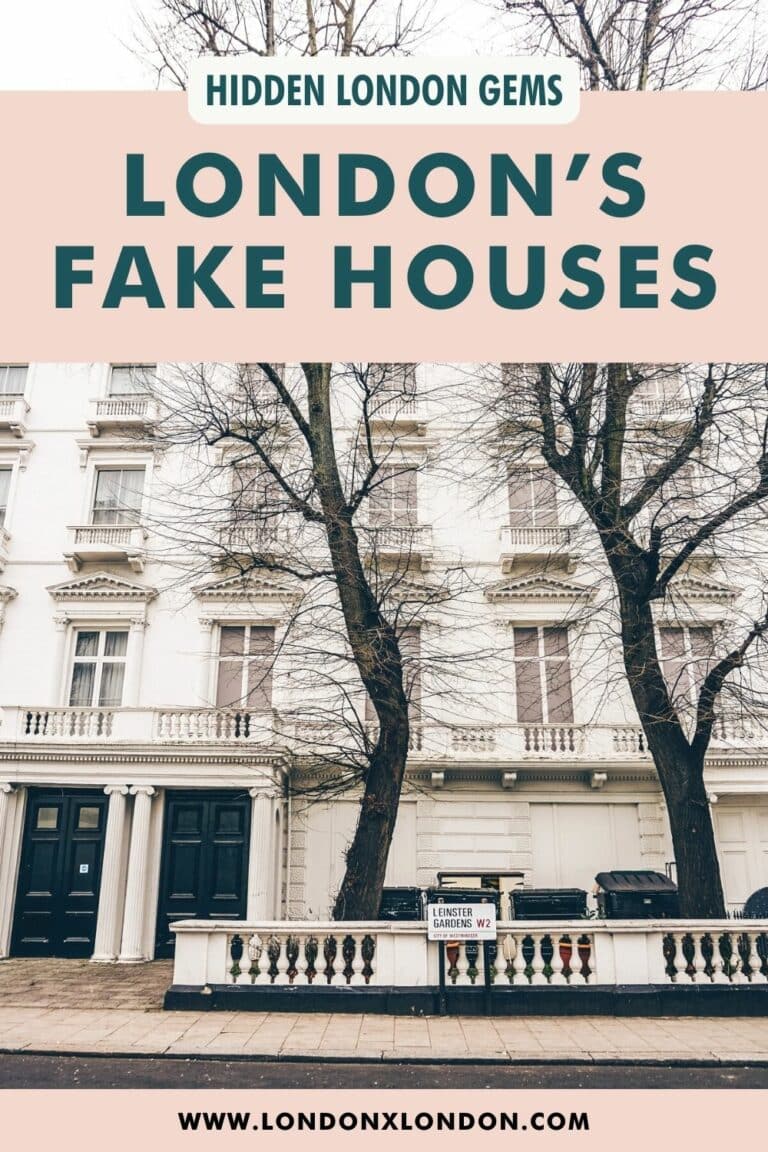 23-24 Leinster Gardens: London's Fake Houses — London x London