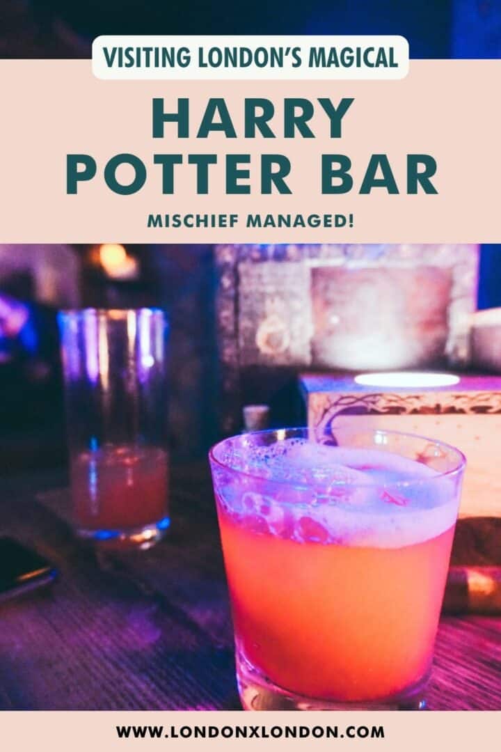 The Cauldron: Why You Need to Visit London's Harry Potter Bar